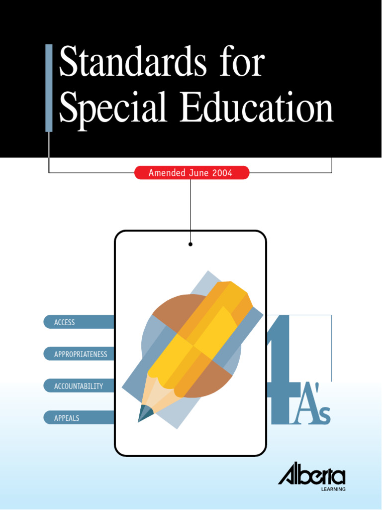 2004 Standards Special Education Amended June 2004 | PDF | Special ...