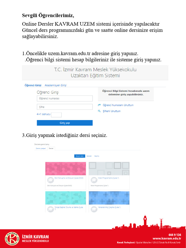 Uzem Eğitim | PDF