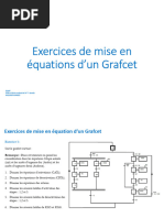 Exercices Corrigés Sur Le Grafcet | PDF