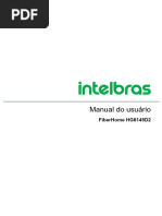 Manual da ONU 110 B: Conversor GPON/Ethernet | PDF | Rede de ...