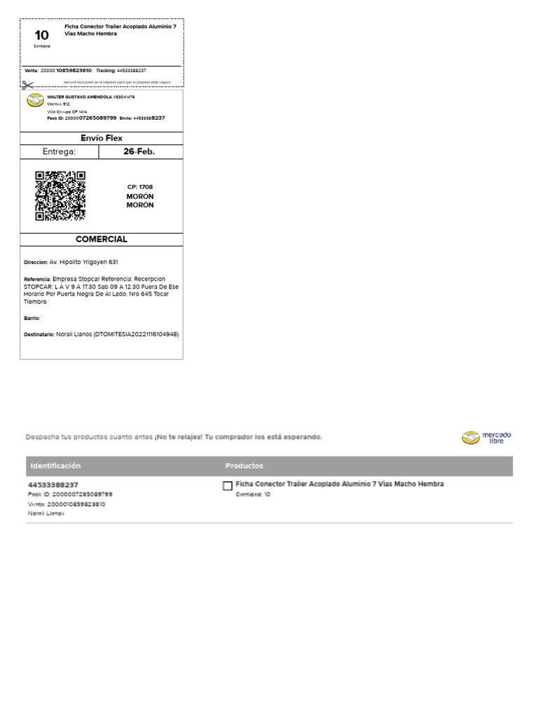 Etiquetas Mercado Libre 25-02-2025 13_46_57 | PDF