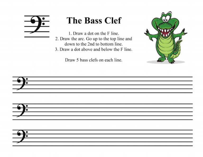 3 Bass Clef Final | PDF