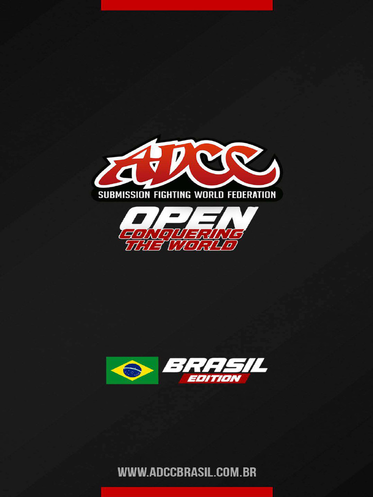 Adcc Open Brasil Regras | PDF