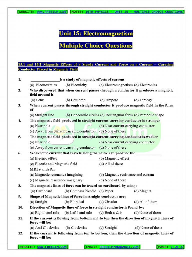 10th Phy | PDF