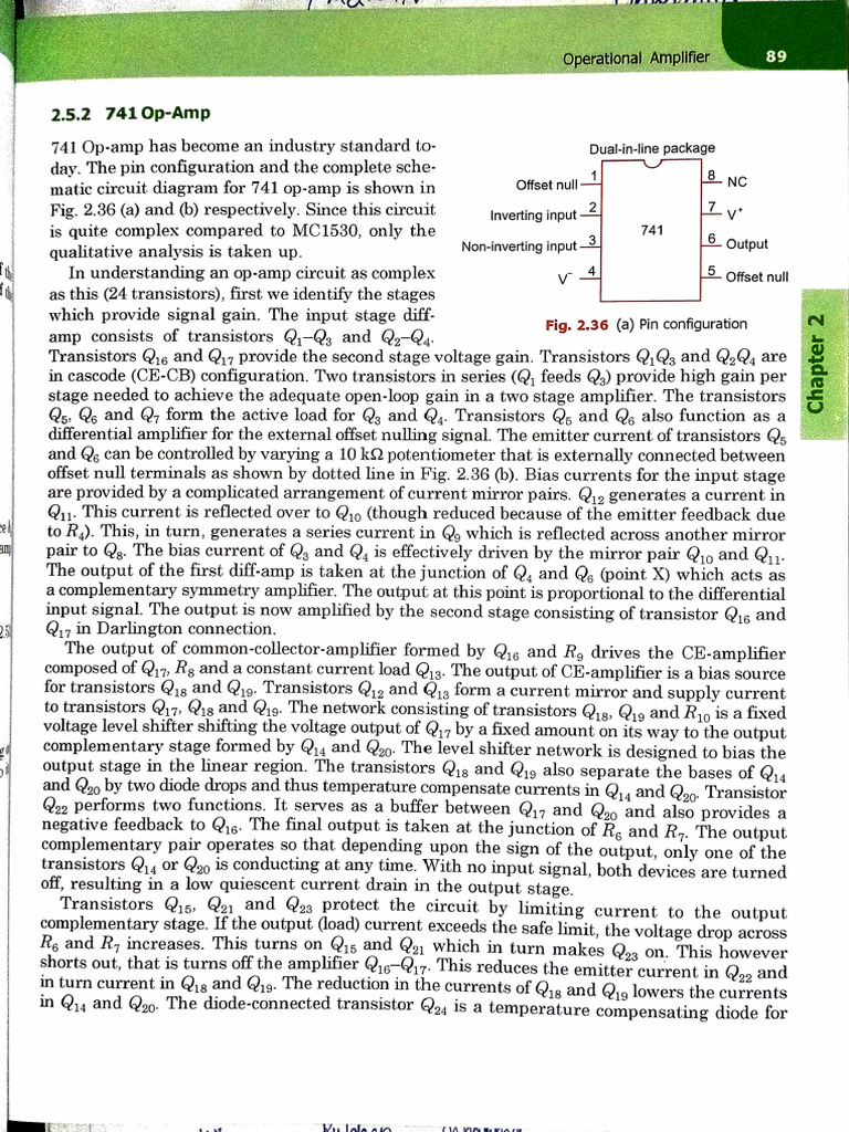 Current and Voltage Calculation of IC 741 | PDF