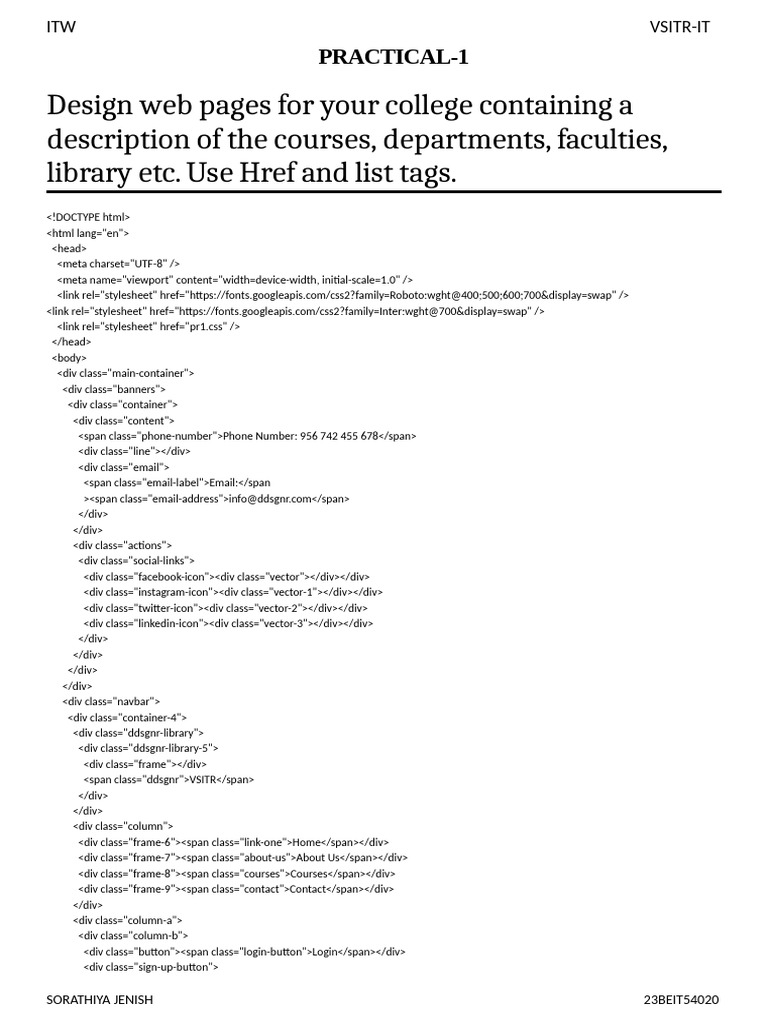 ITW Manual | PDF | Web Development | Internet