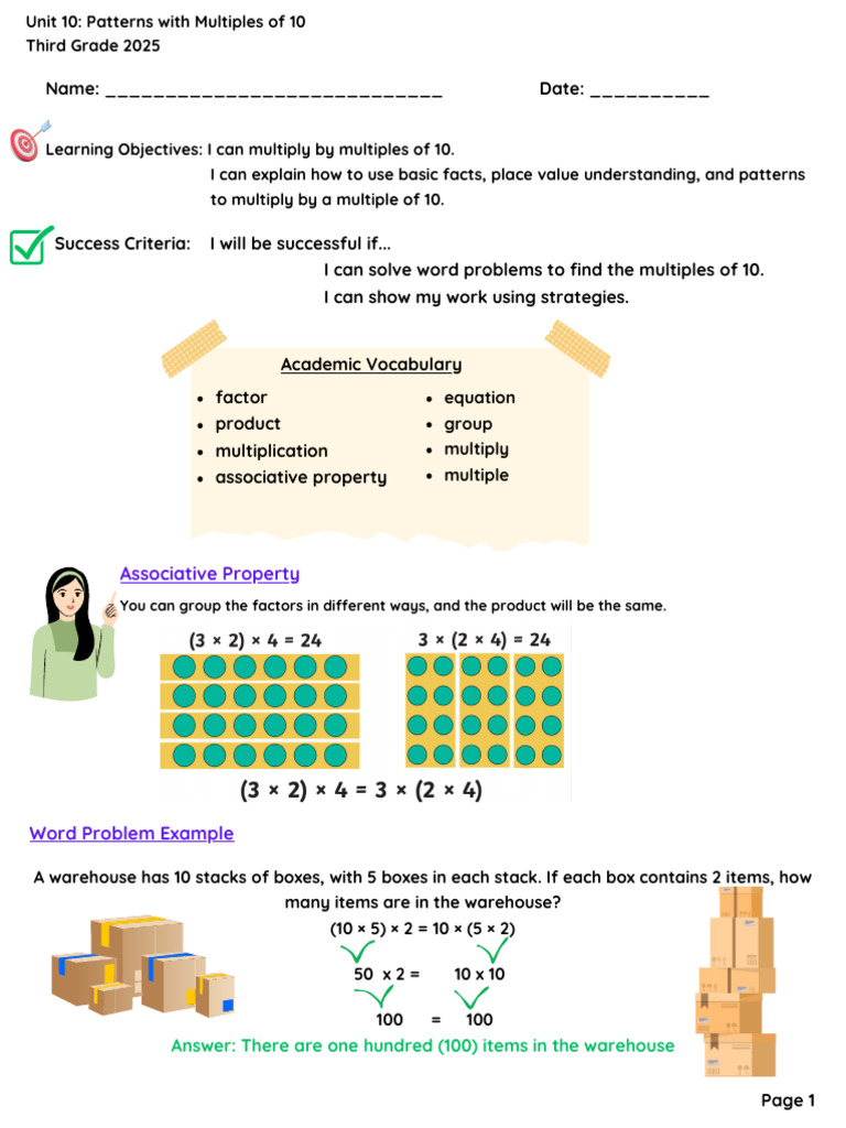 Grade 10 Word Problems on Multiples of 10 | PDF | Mathematics