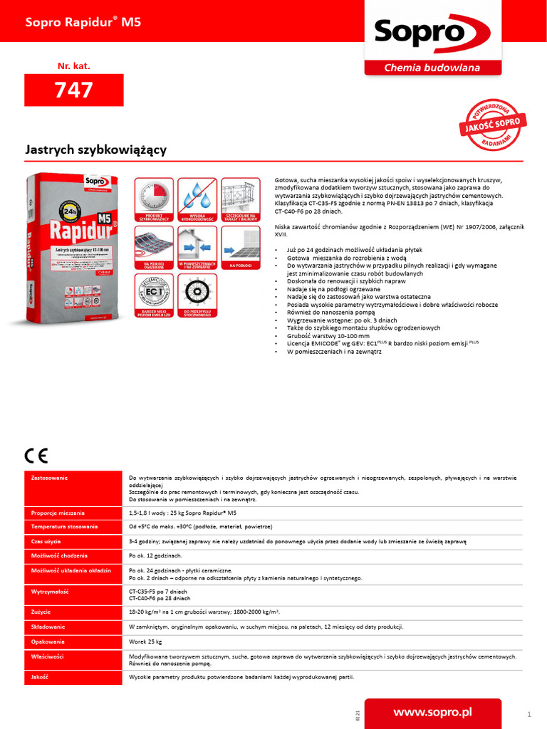 KT Sopro Rapidur M5 02.21 | PDF