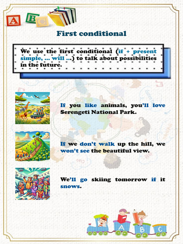 First Conditional Usage Guide | PDF