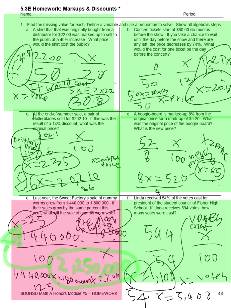 Kami Export - Ben Pappelbaum - 5.3E HW | PDF