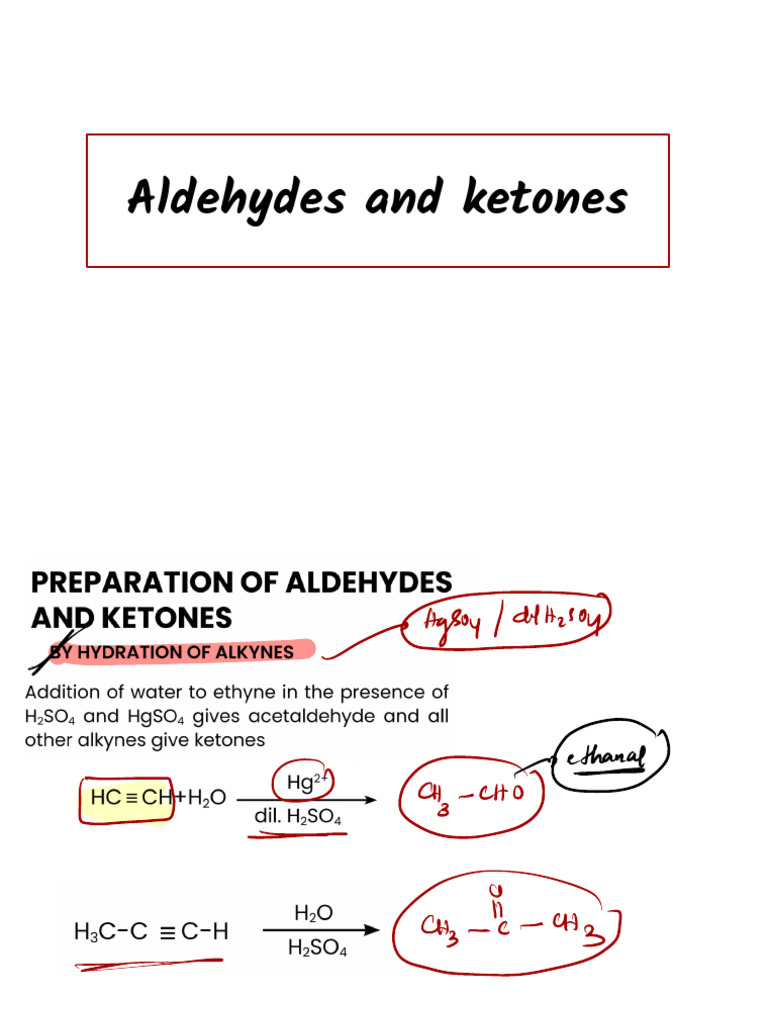 Aldehydes, Ketones and Carboxylic Acids, Amines 14-02-25 | PDF ...