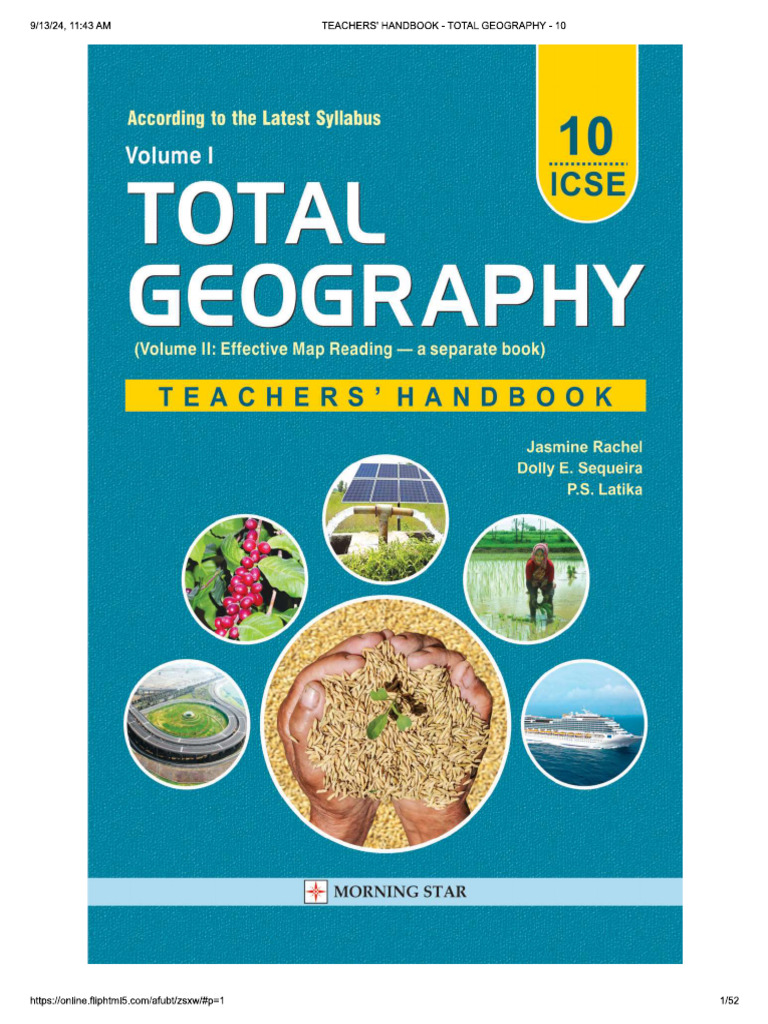 Icse Geography Class 10 | PDF