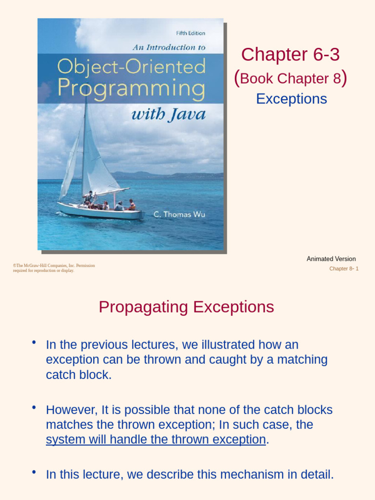 W9_Lec_1_2_3-chapter6-exceptions_3(2) | PDF | Constructor (Object Oriented Programming ...