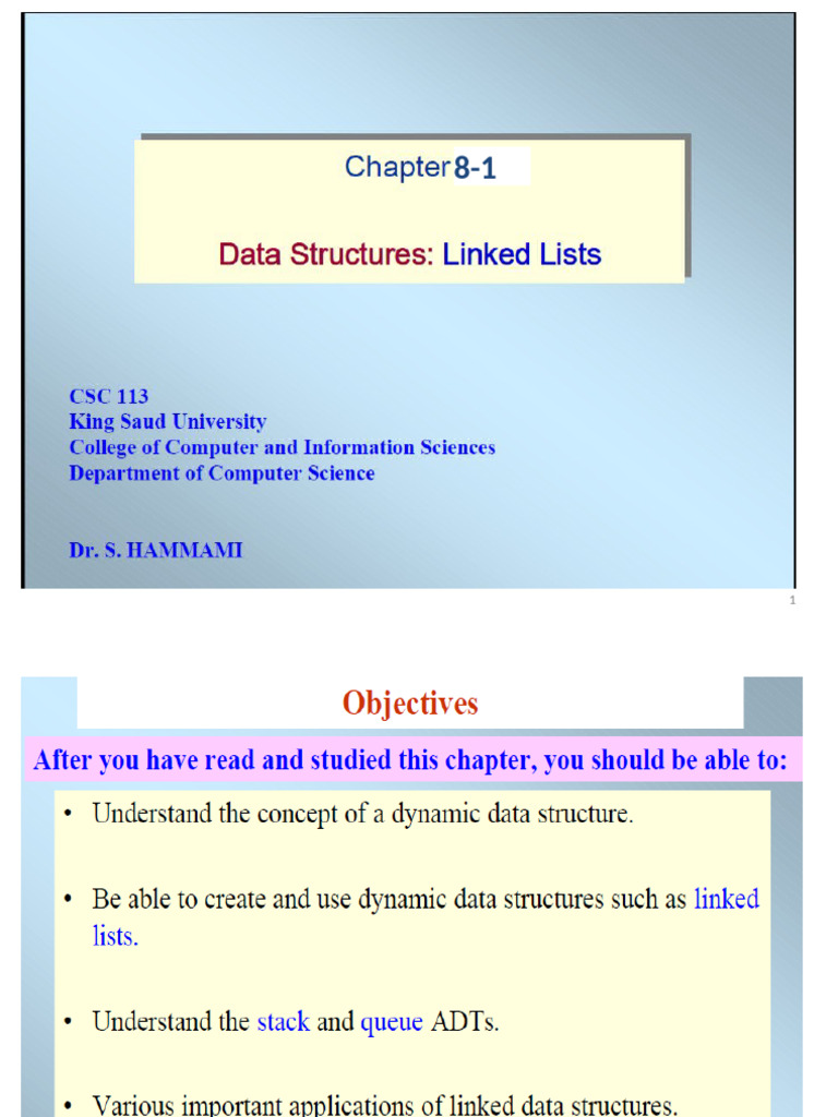 W15 Lec 2 3 W16 Lec1 Chapter8 1data-Structures UPDATED | PDF | Algorithms And Data Structures ...