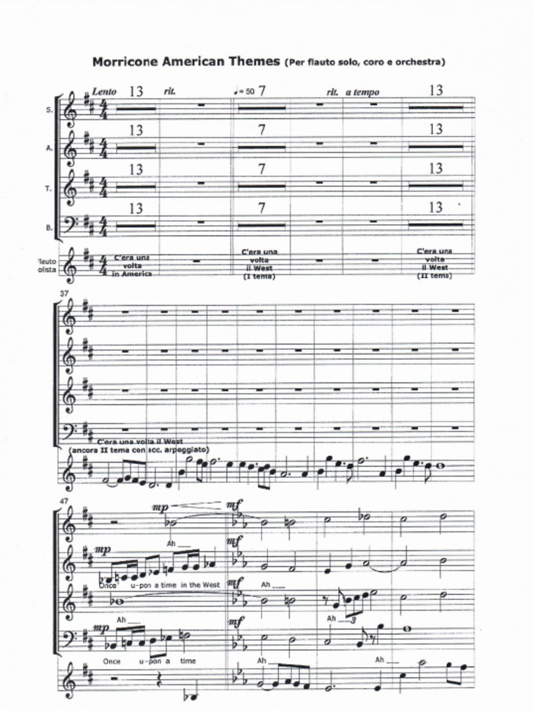 American Themes Coro | PDF