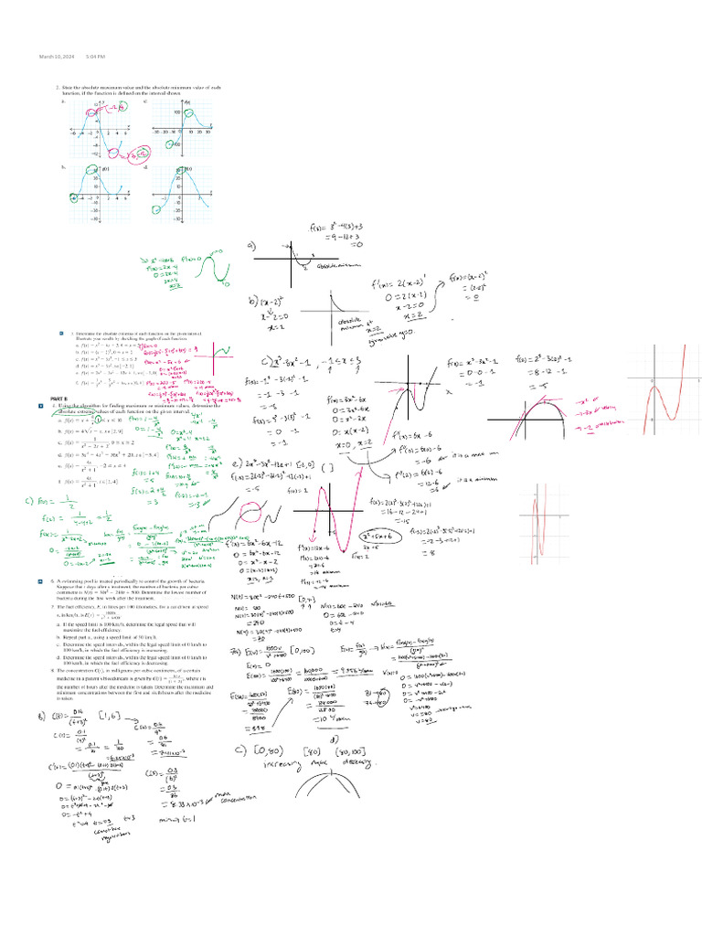 Max and Min | PDF