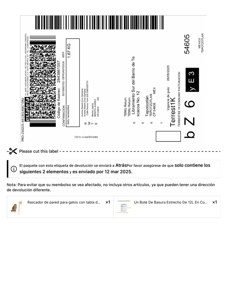 Print For TEMU | PDF