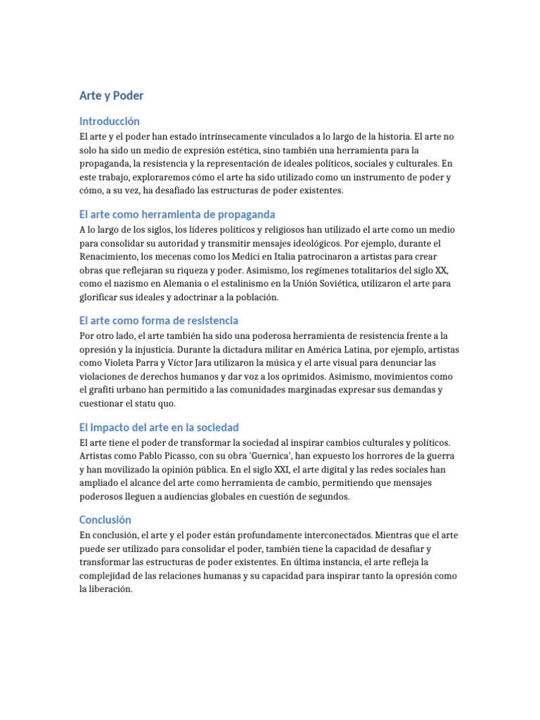 Arte_y_Poder_Terminale | PDF