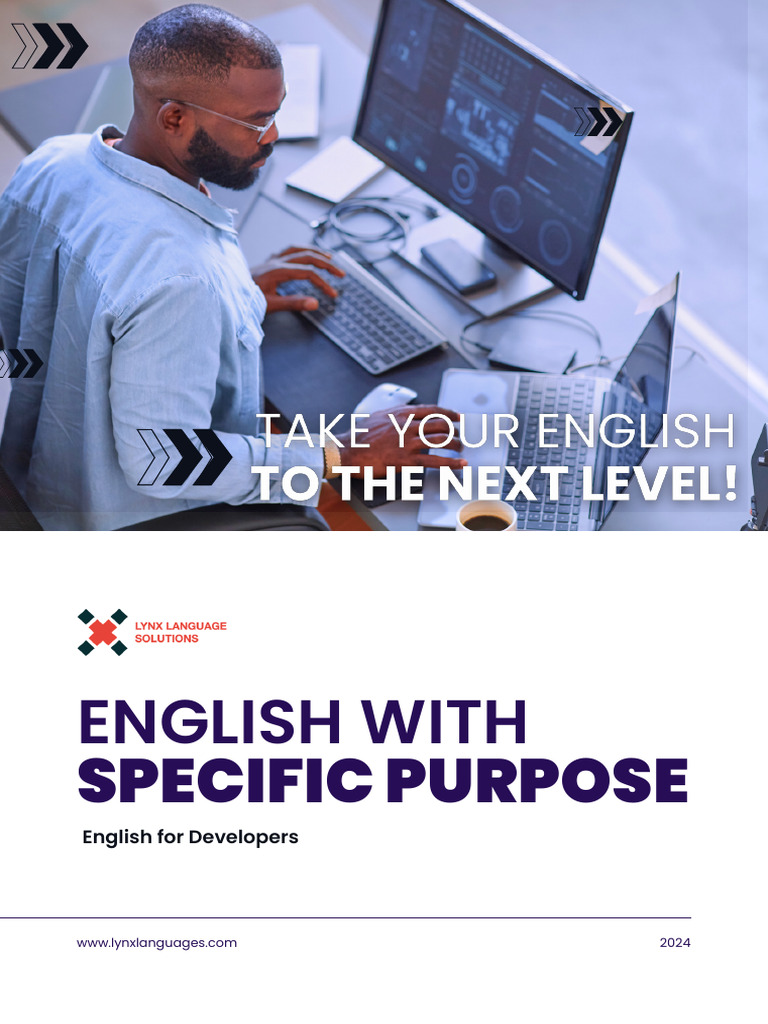 English For Developers Brochure Empresarial Lynx | PDF | Aprendizaje