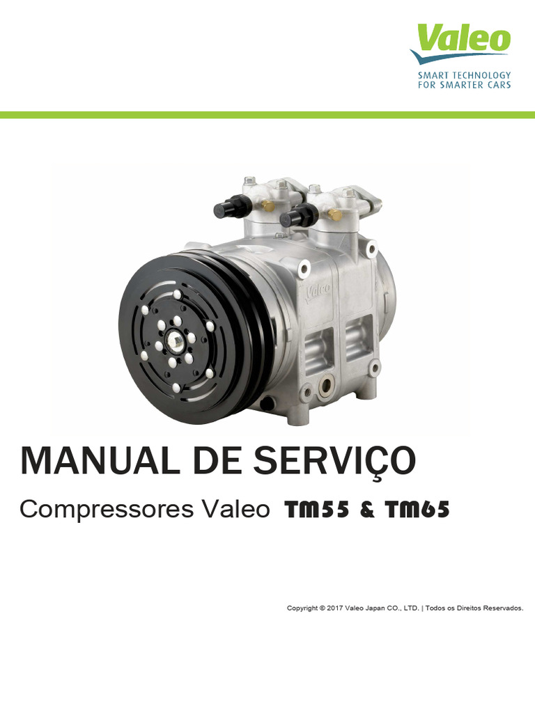 Manual Compressor TM65 Valeo | PDF | Mecânica de continuidade | Física Aplicada e Interdisciplinar