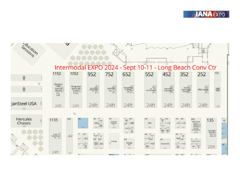 Guide to Exhibits Halls Layouts | PDF