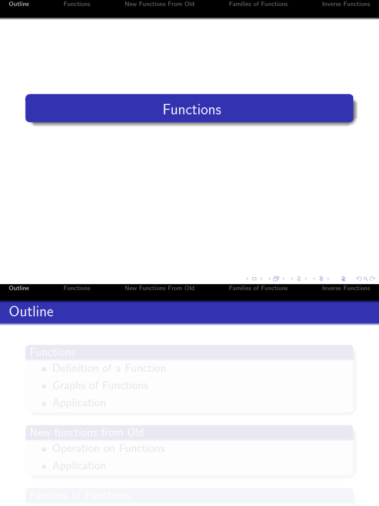 Functions | PDF | Function (Mathematics) | Parameter (Computer Programming) Functions | PDF | Function (Mathematics) | Parameter (Computer Programming)