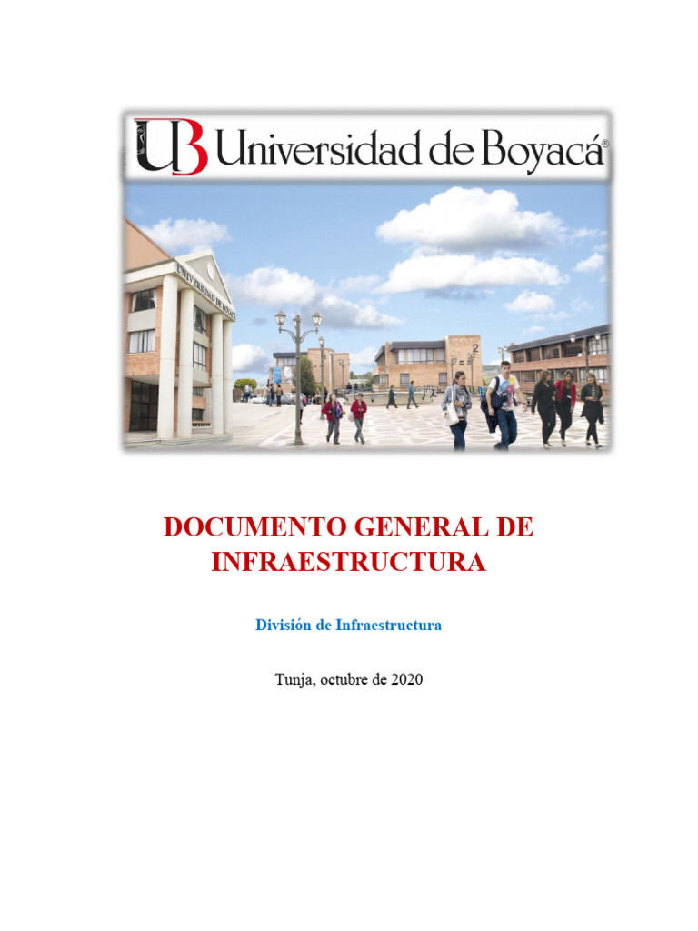 Documento General de Infraestructura oct 2020-1 | PDF | Instalaciones | edificio