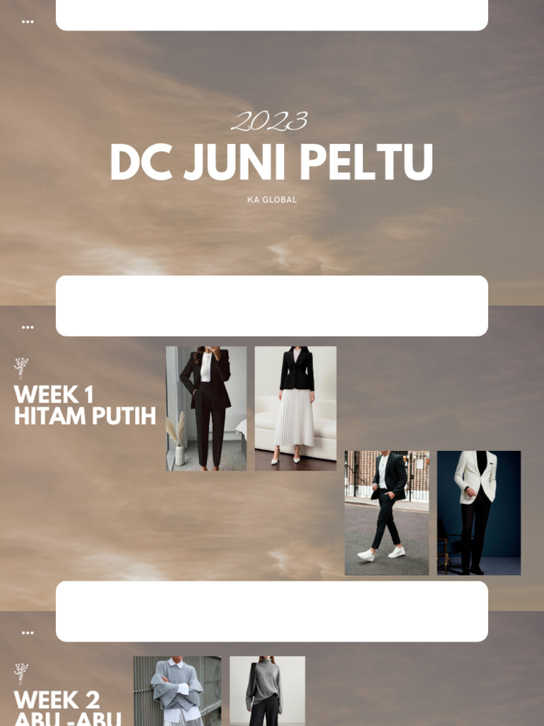 Dresscode Juni Peltu'23-1 | PDF