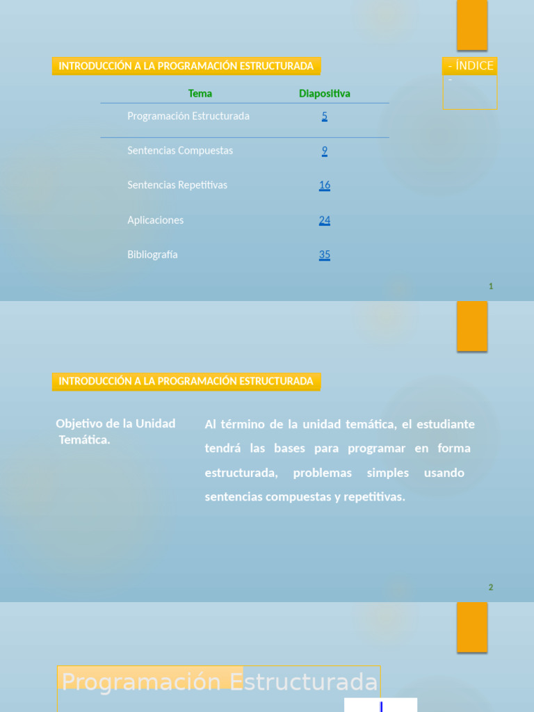 Estructuras de Programacion | PDF | Lenguaje de programación | Flujo de control