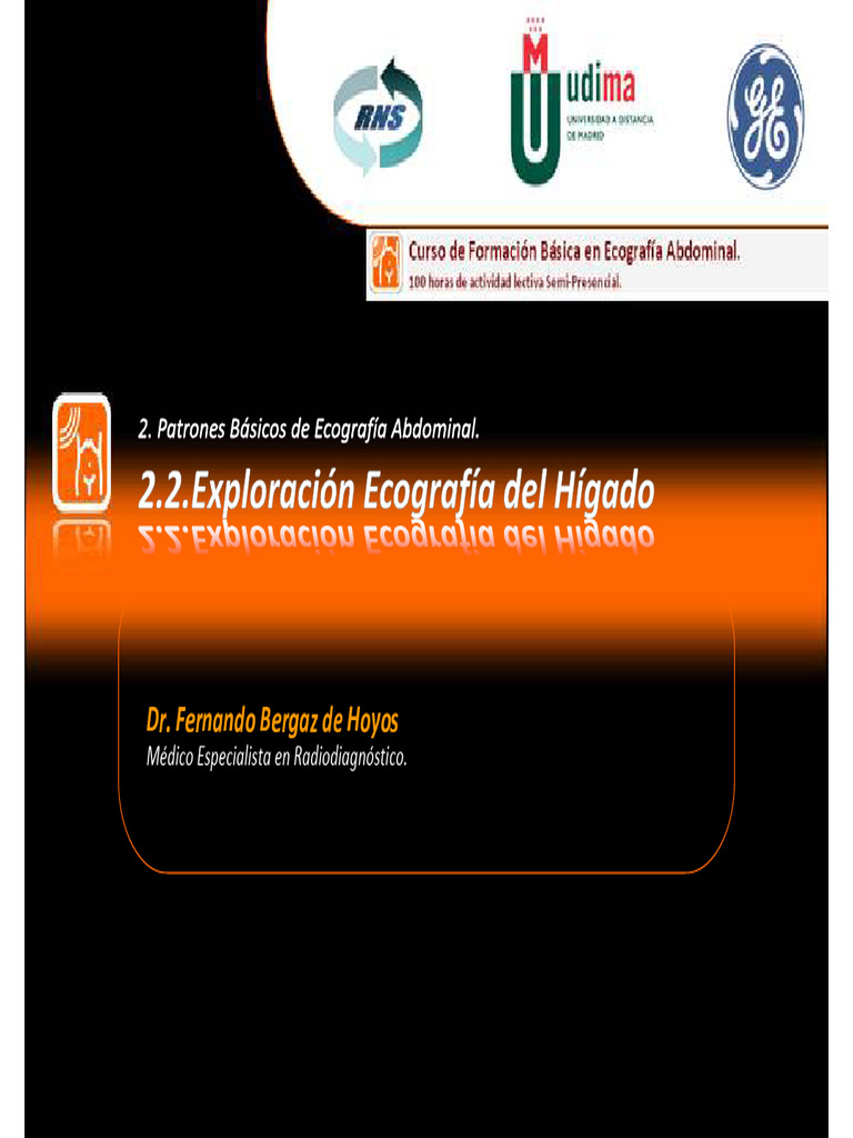 2 - El Abdomen - Patrones Basicos - 2 - 1y2 - Higado - Normal | PDF ...