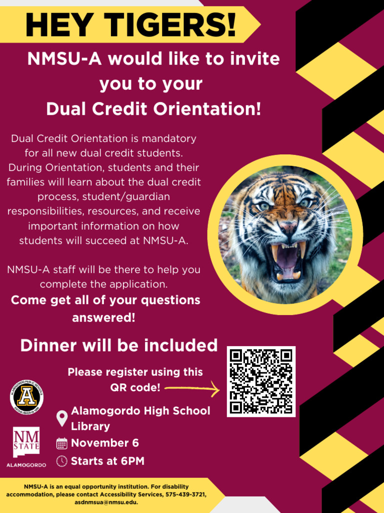 Cayden Quick - AHS Dual Credit Flyer 2024 Orientation | PDF