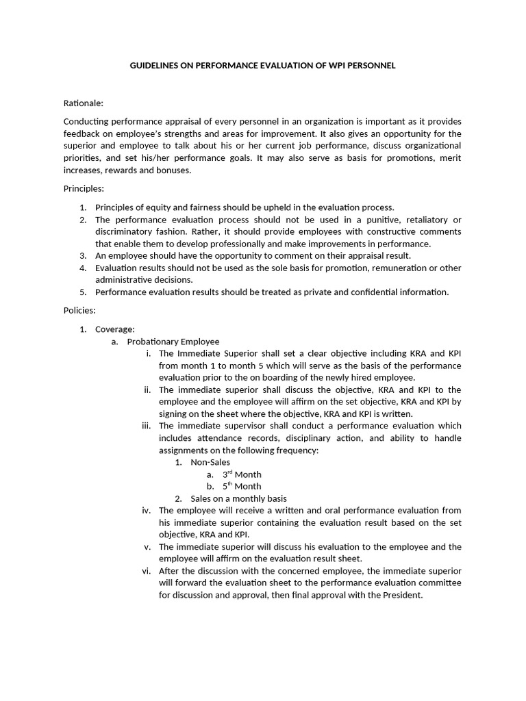 Addressing Unsatisfactory Performance | PDF | Performance Appraisal | Business