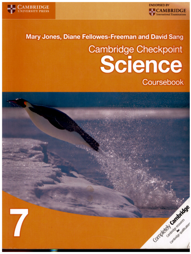 Cambridge Checkpoint Science 7 PDF | PDF