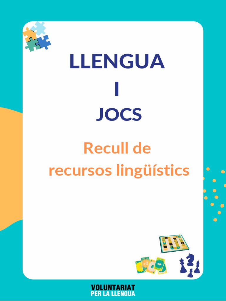 Llengua I Jocs - Recull de Recursos | PDF