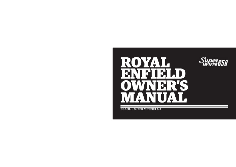 Royal Enfield Super Meteor 650 | PDF