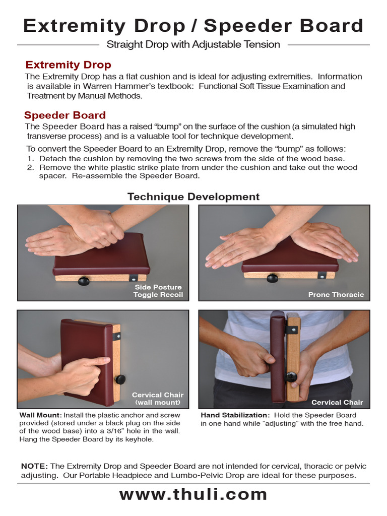 Extremity Drop Speeder Board | PDF