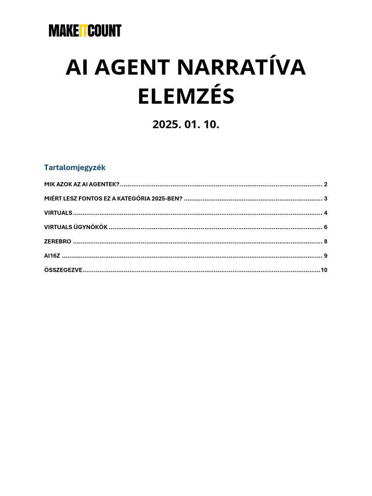 AI Agent Report 20250110 | PDF