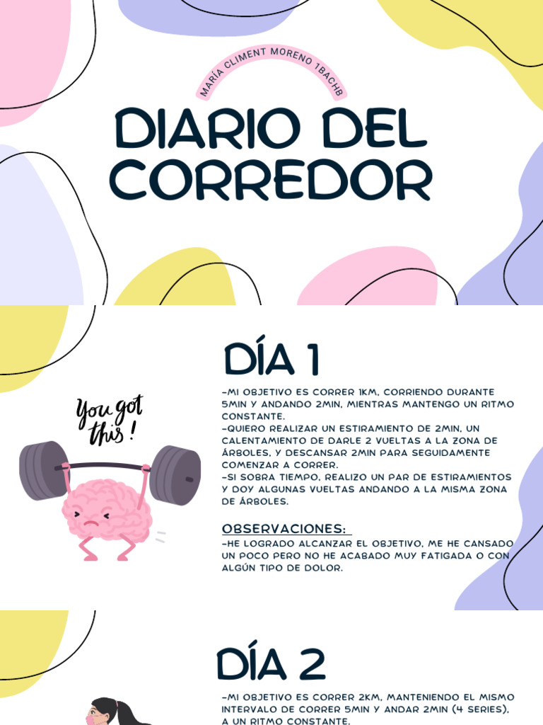 Diario Del Corredor | PDF