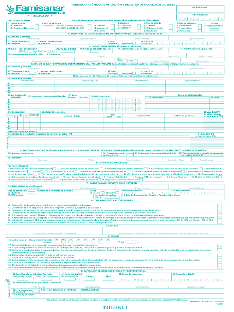 Eps Jose Ignacio Riaño Espitia | PDF