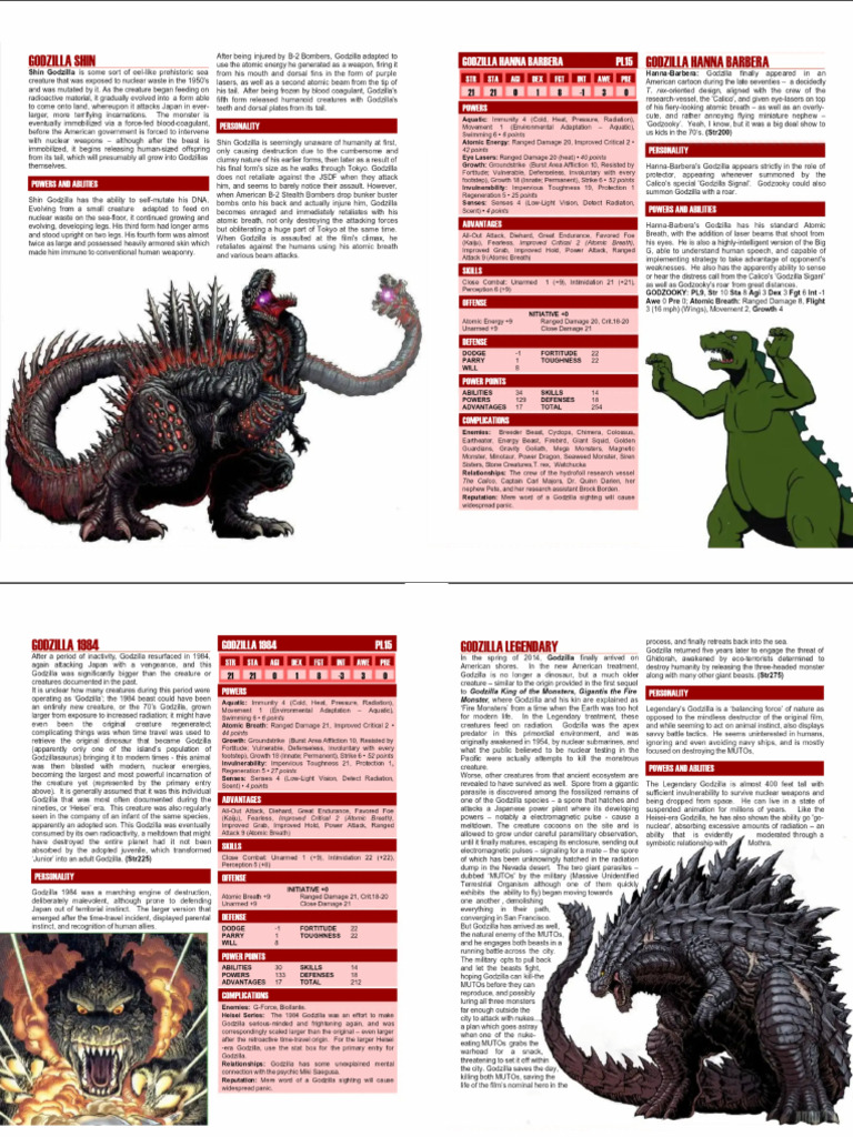 Librito Godzilla | PDF