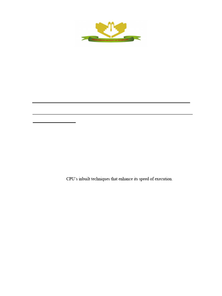 BIT 2102 MODERATED Computer Systems and Organization | PDF | Computer Data Storage | Central ...