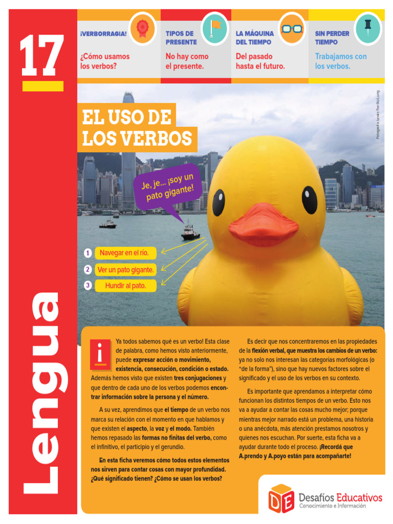 17 Lengua - Los Verbos - Tipos de Presente - Pretérito - Futuro ...