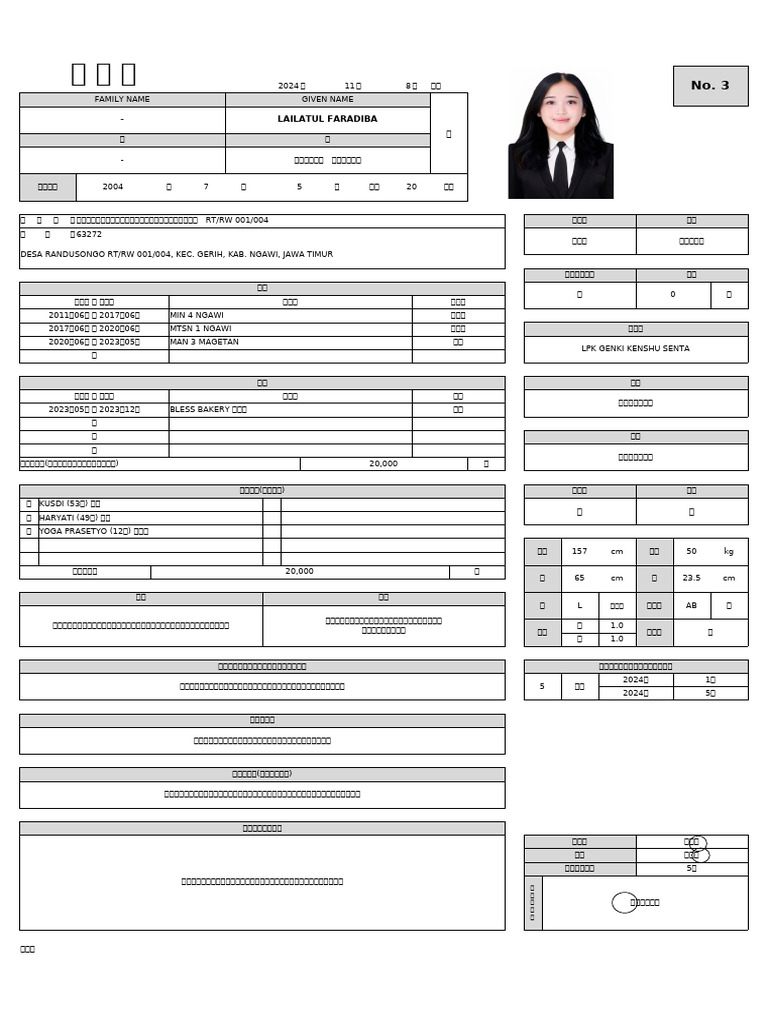 Blank CV - Main | PDF