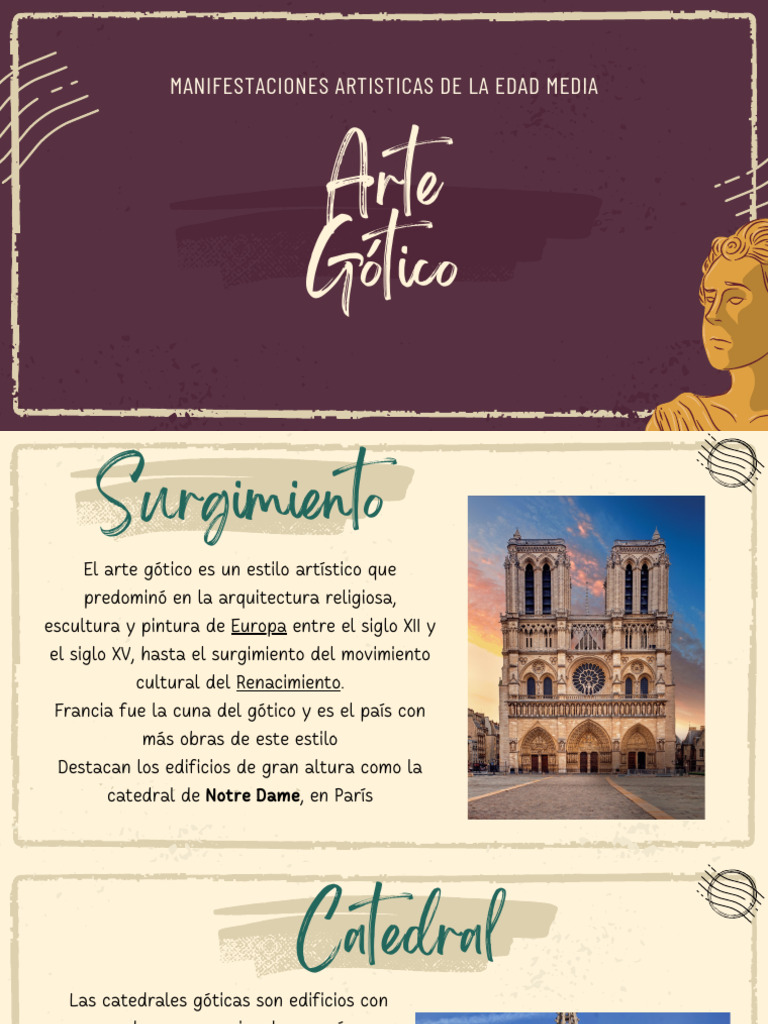 Arte Gótico | PDF | Arquitectura gótica | Las artes