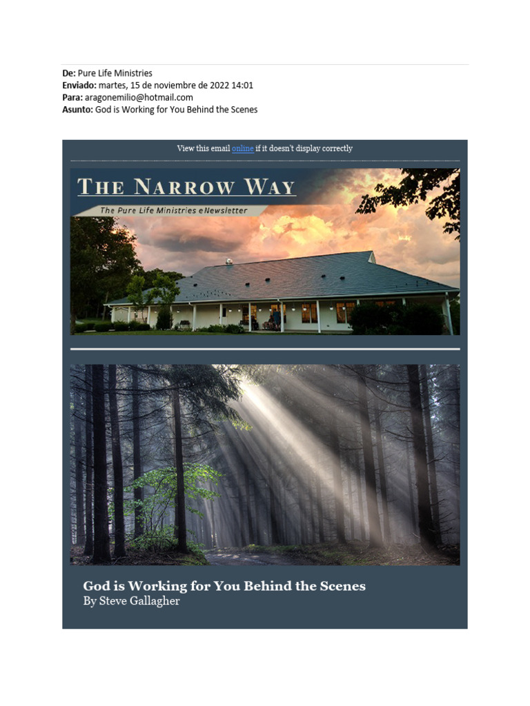 The Narrow Way | PDF