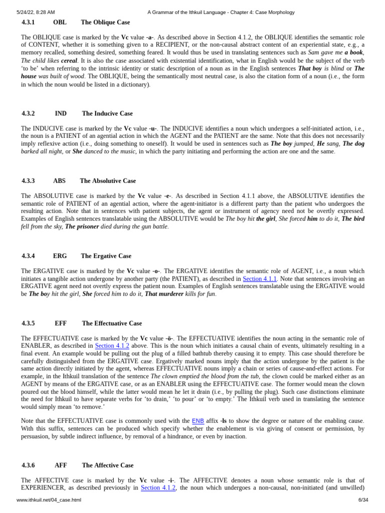 case stuff | PDF | Linguistic Morphology | Language Mechanics