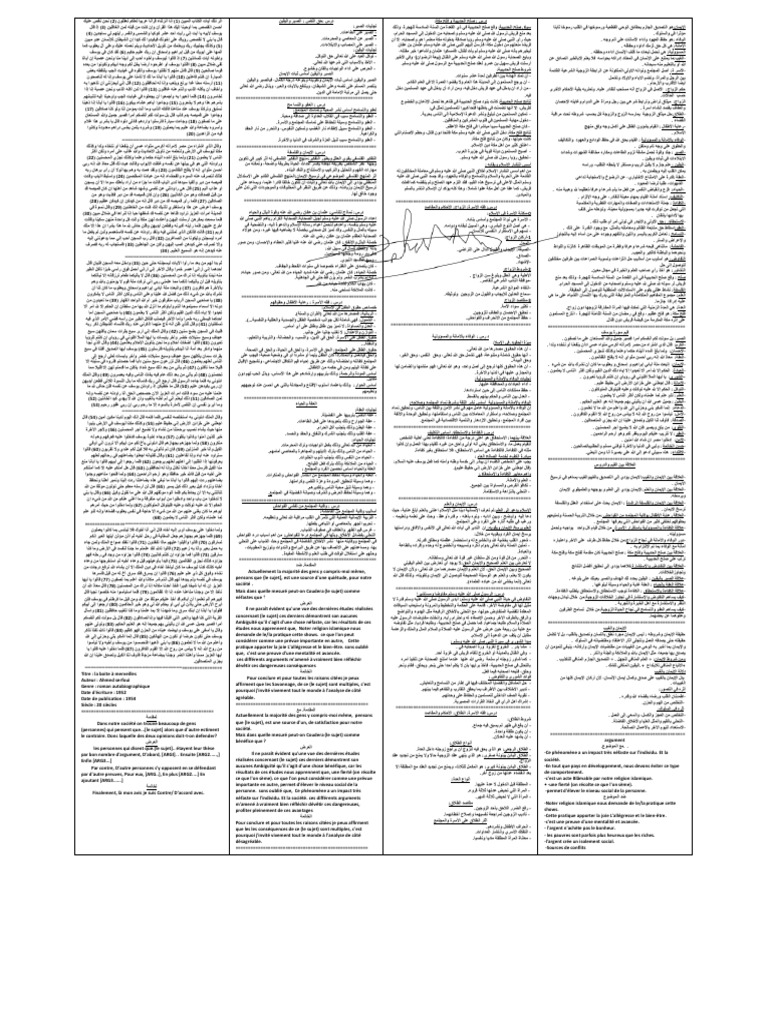 @Oula_bac تصغير اسلاميات + فرنسية Copy | PDF