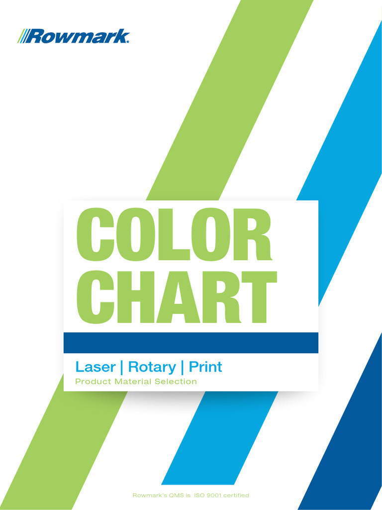 ROWMARK ColorChart2016 Web | PDF | Sheet Metal | Engraving