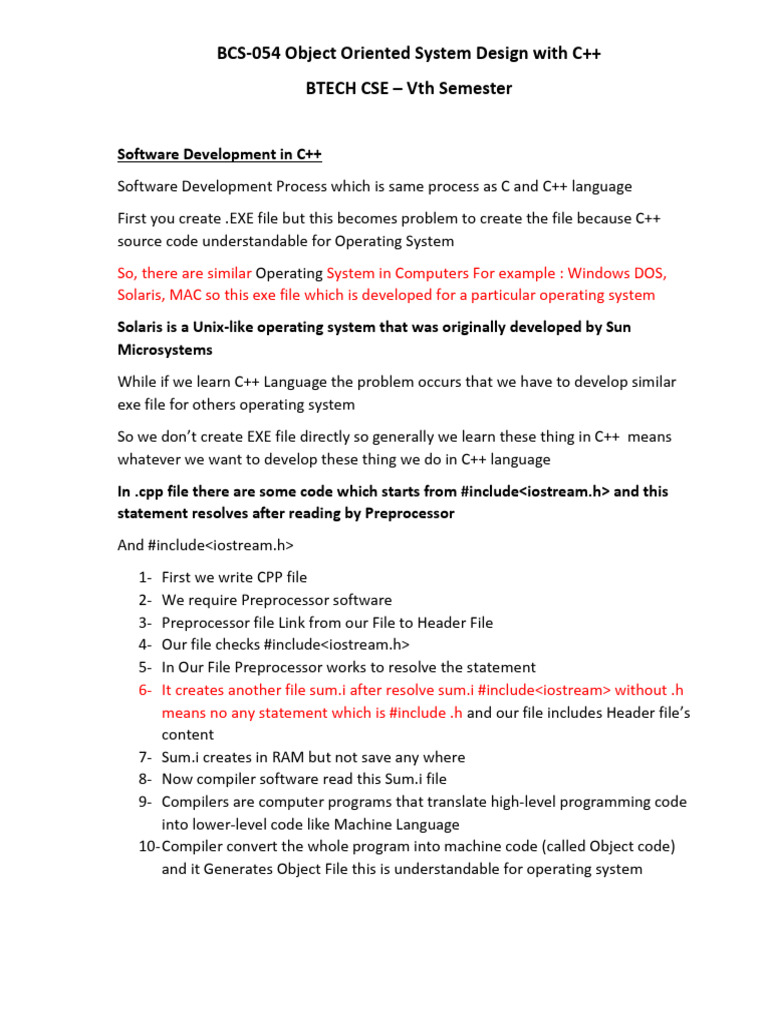 BCS_054_OODesign With System C++ | PDF | Data Type | Software Development