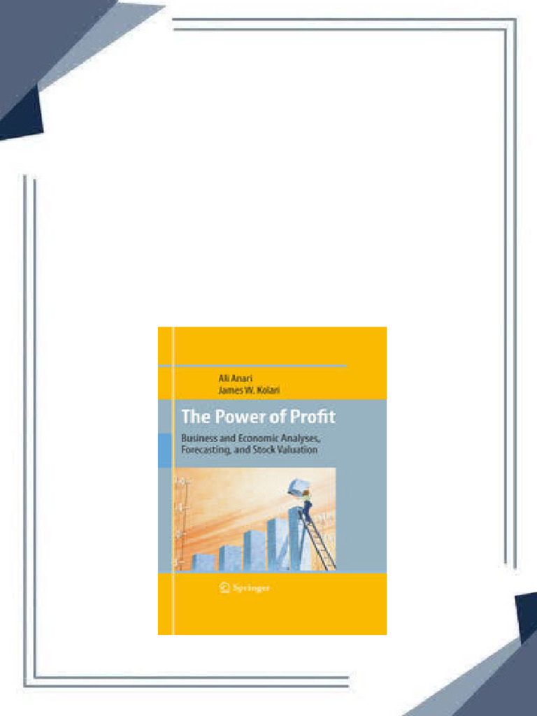 The Power of Profit Ali Anari - Read The Ebook Online or Download It As ...